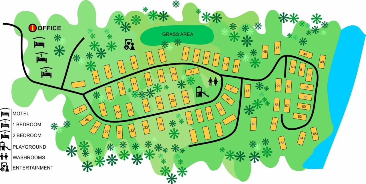 Park Map - Muskoka Falls Camp and Trailer Park